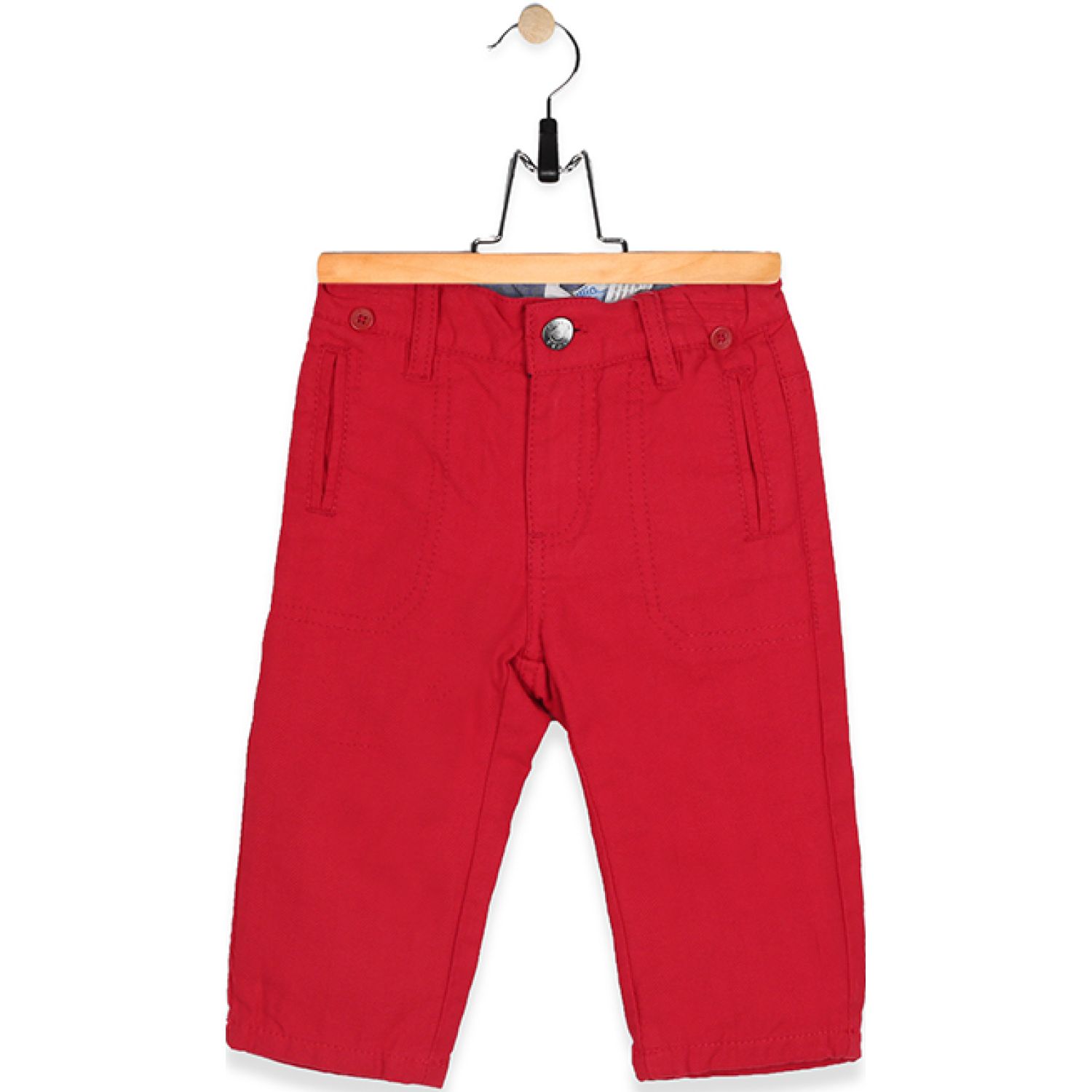PILLIN Pantalon C/ Suspensores Bebe N rojo | Platanitos