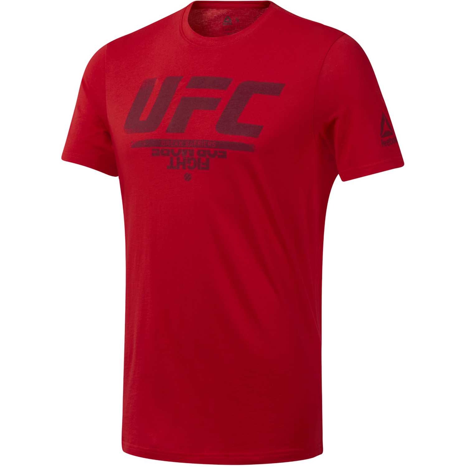 Reebok Ufc Fg Logo Tee rojo marrón | Platanitos