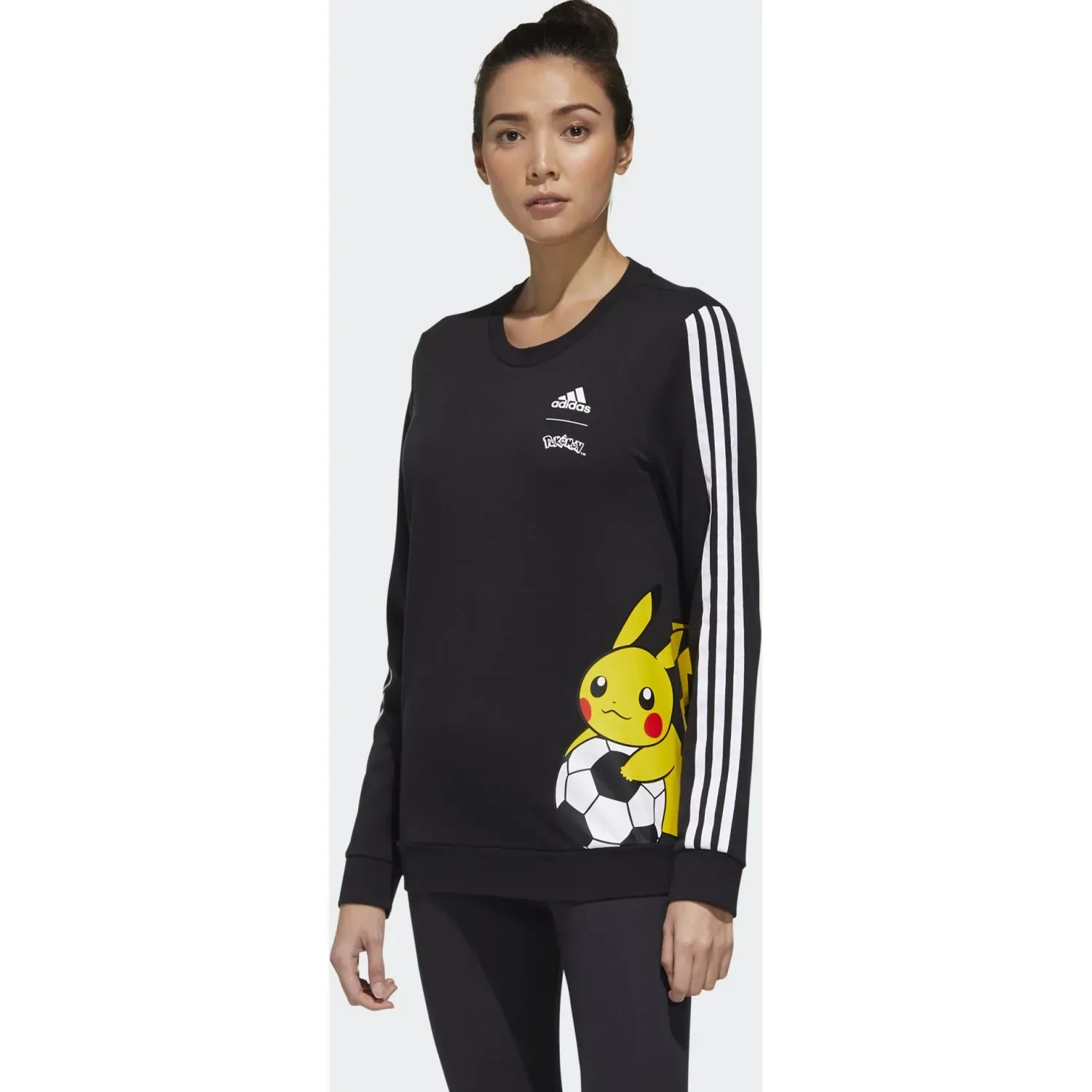 Polera adidas Mujer W Pkmn Pika Swt | Platanitos