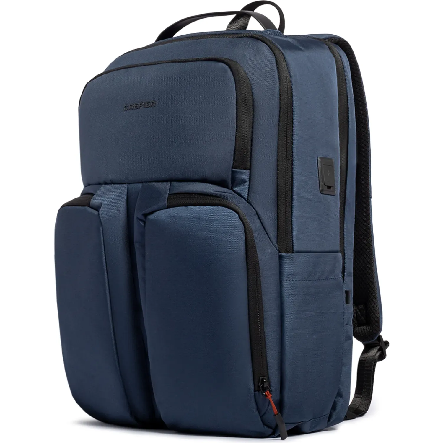 Mochila CREPIER Casual Hombre Barry Plus Grande azul | Platanitos