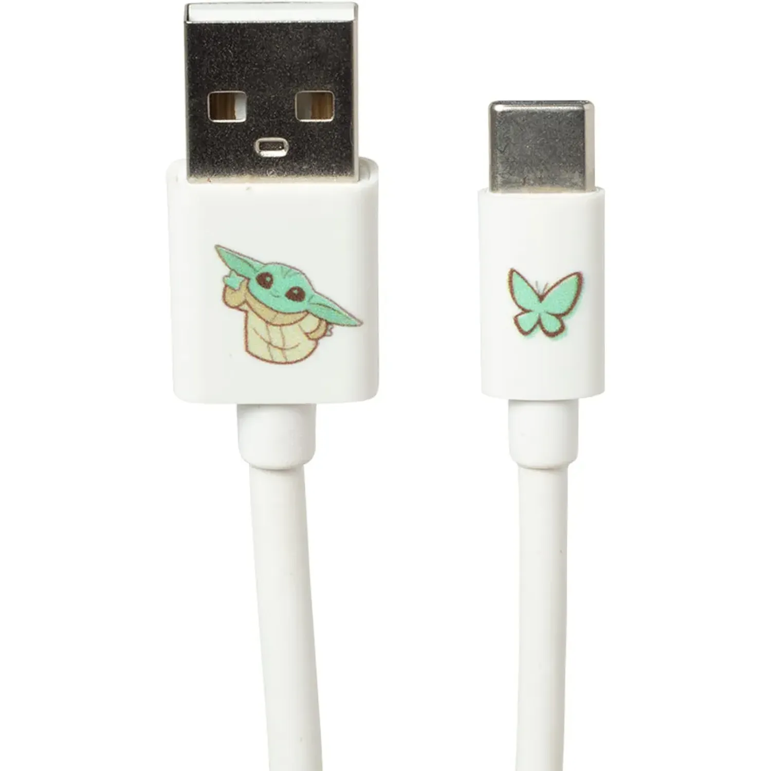 Cable Star Wars Cargador Star Wars Mandalorian Tipo C Drm10 blanco ...