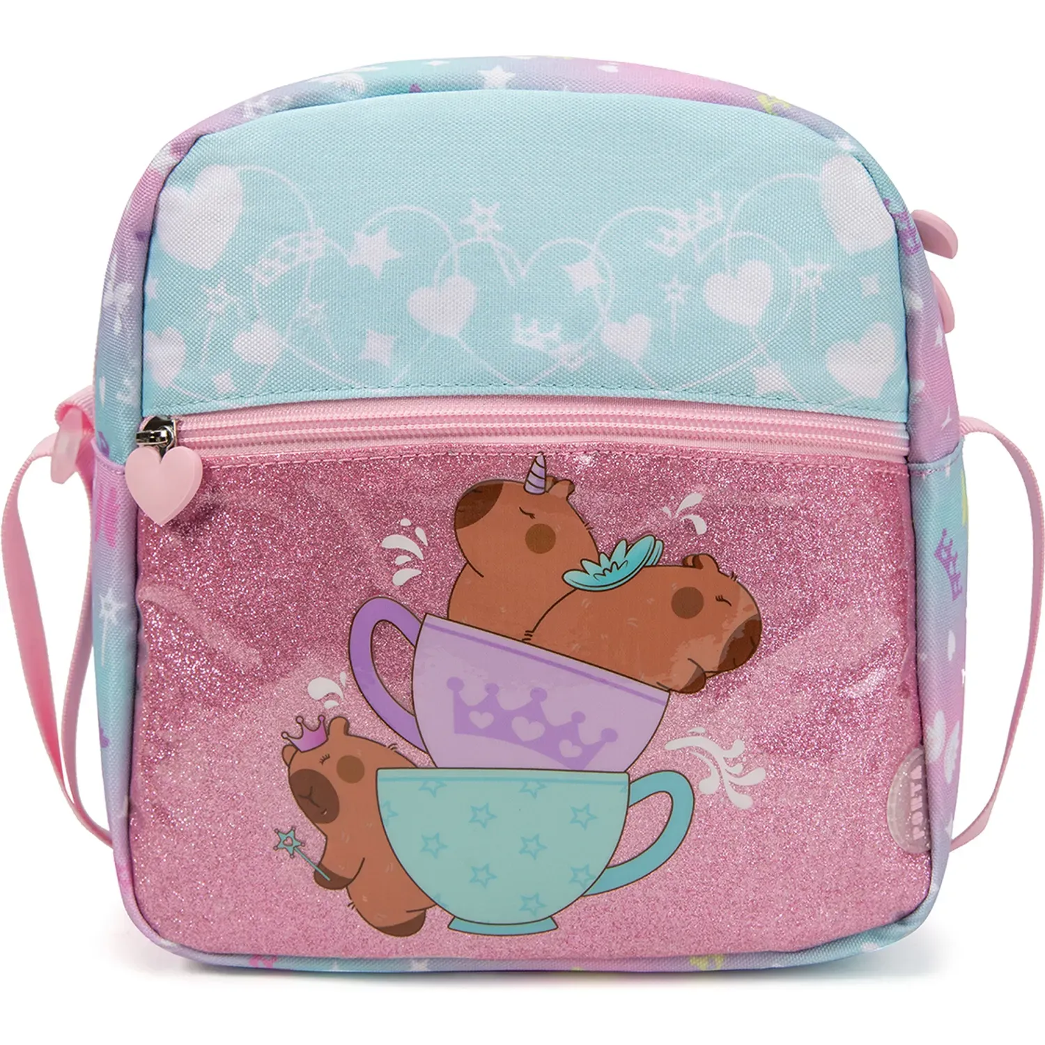 Lonchera PORTA Escolar Niña Loren Capi Tea Party multicolor | Platanitos