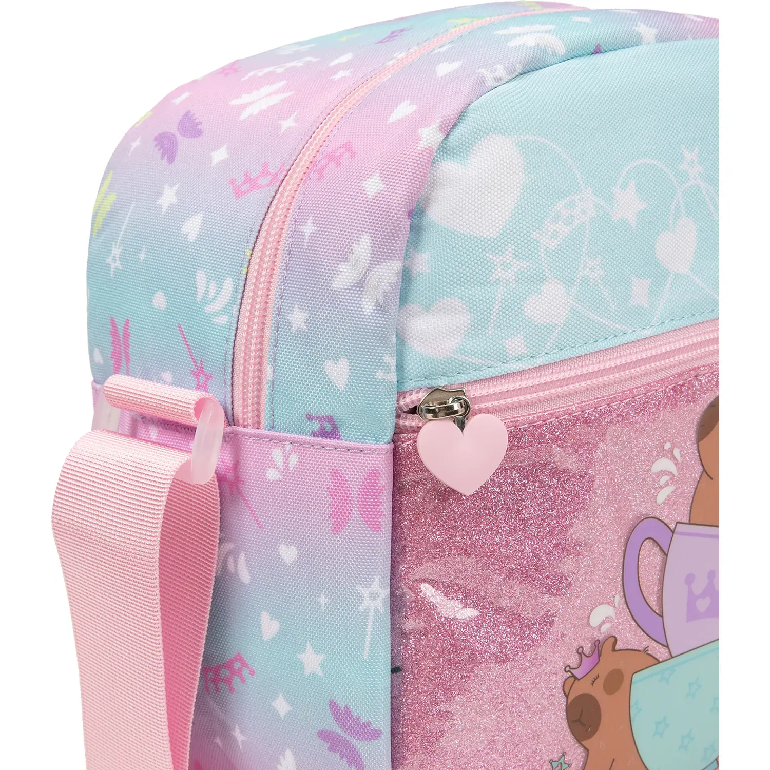 Lonchera PORTA Escolar Niña Loren Capi Tea Party multicolor | Platanitos