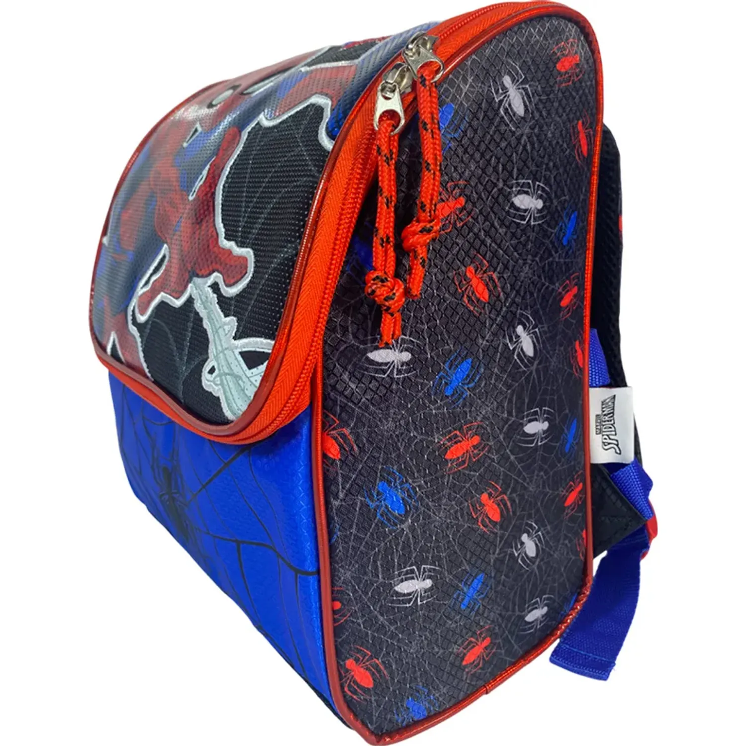 Lonchera Spiderman Spiderman Coleccion B B26 azul rojo | Platanitos