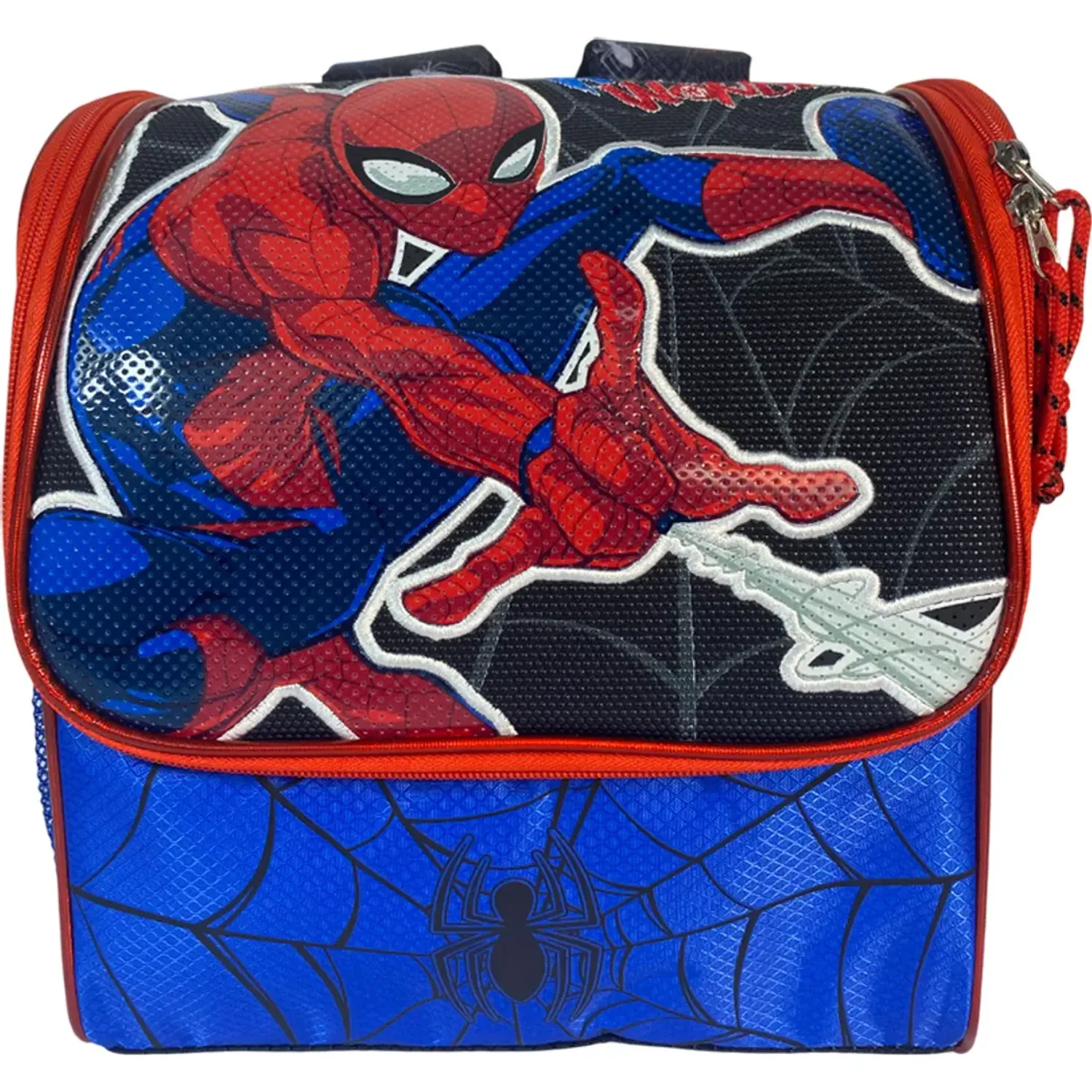 Lonchera Spiderman Spiderman Coleccion B B26 azul rojo | Platanitos
