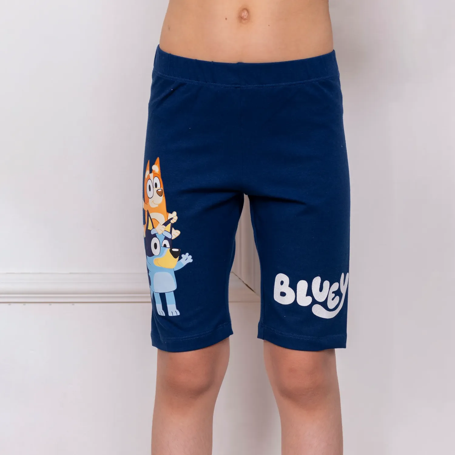 Short BLUEY Biker Moda Niña Blu-0033 acero | Platanitos