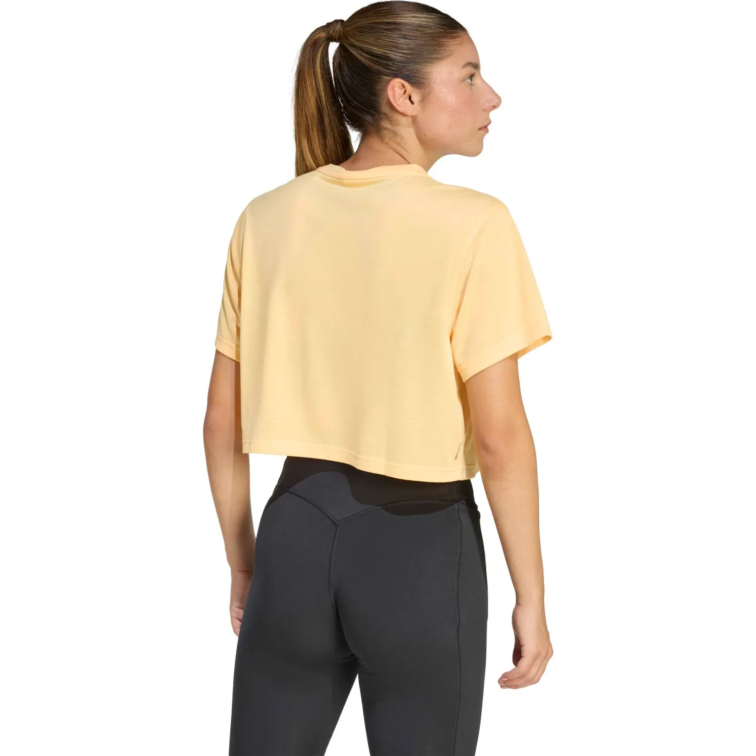 Polo adidas Training Mujer We Min Tee Climacool maiz | Platanitos