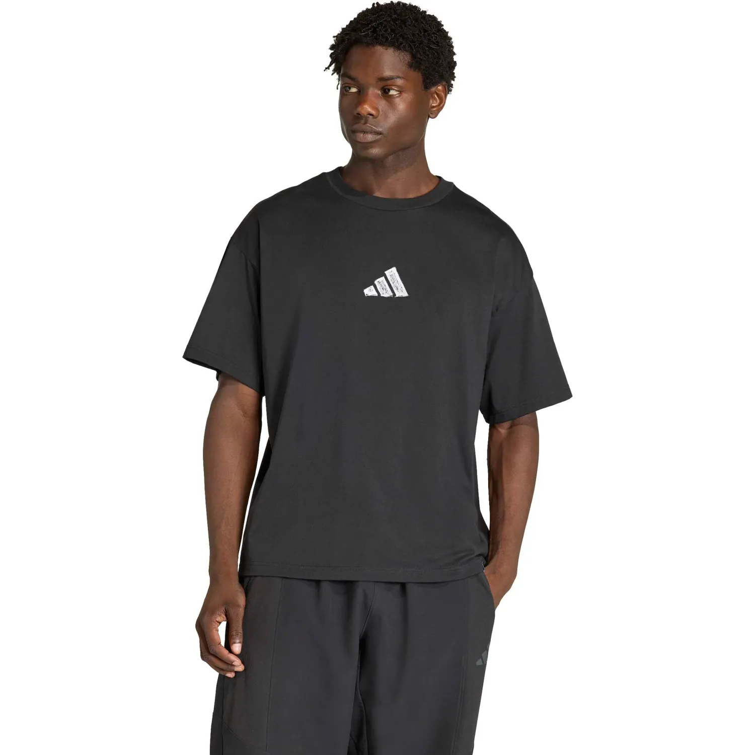 Polo adidas Training Hombre M Pwr G T negro | Platanitos