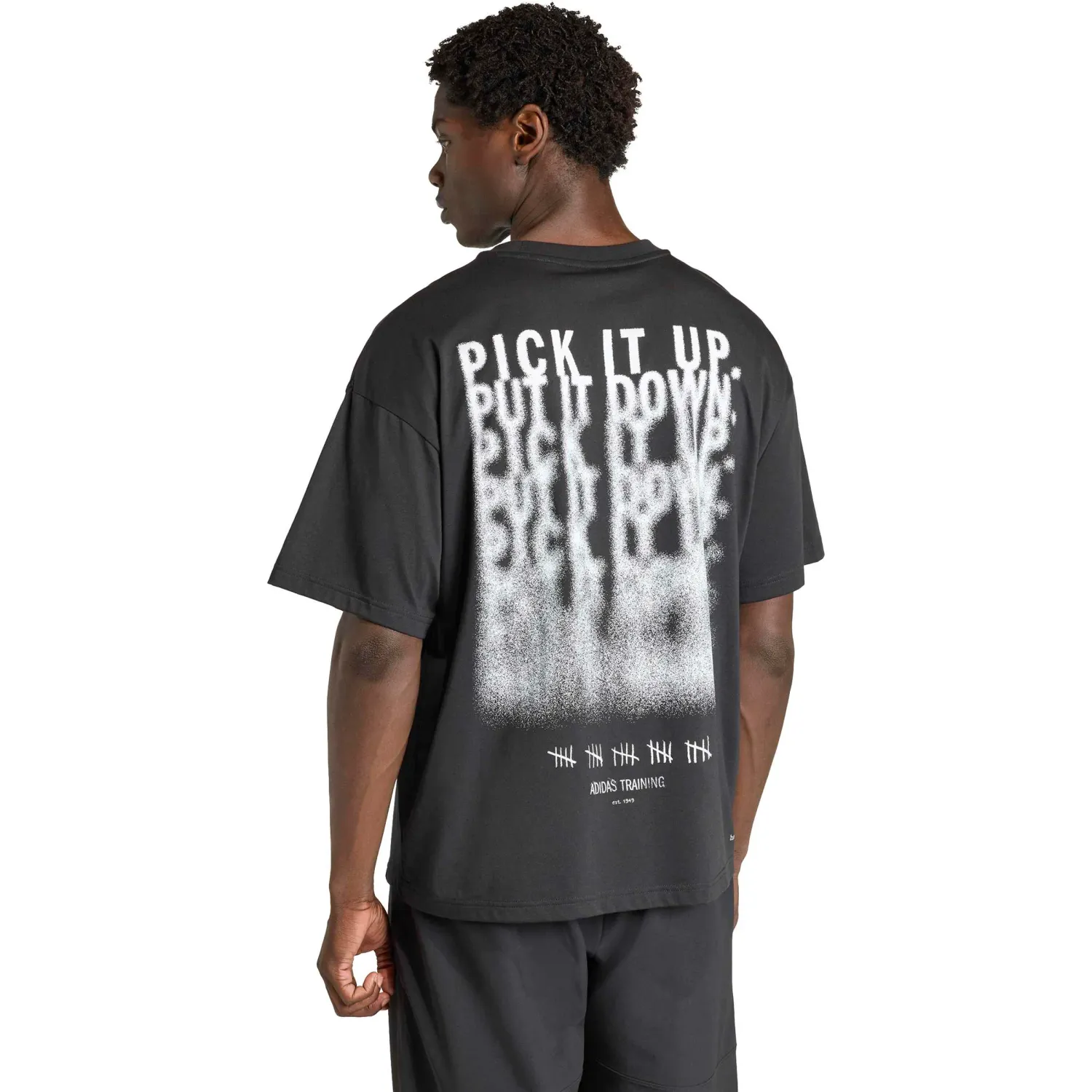 Polo adidas Training Hombre M Pwr G T negro | Platanitos