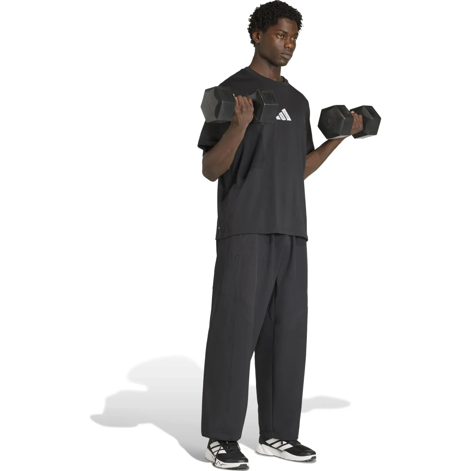 Polo adidas Training Hombre M Pwr G T negro | Platanitos