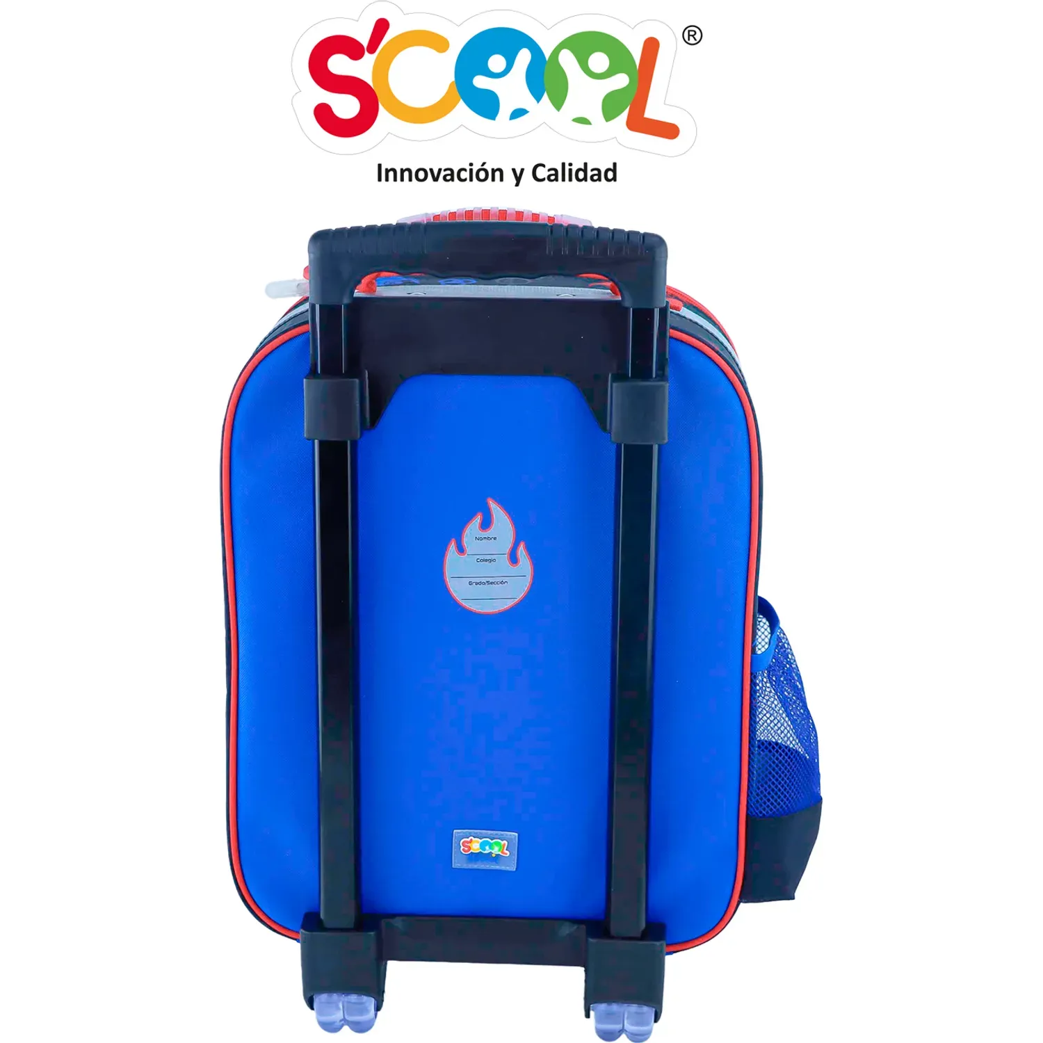 Set Scool Maleta Con Ruedas Grande Magic 3d Eva Metalico Sonic Core ...