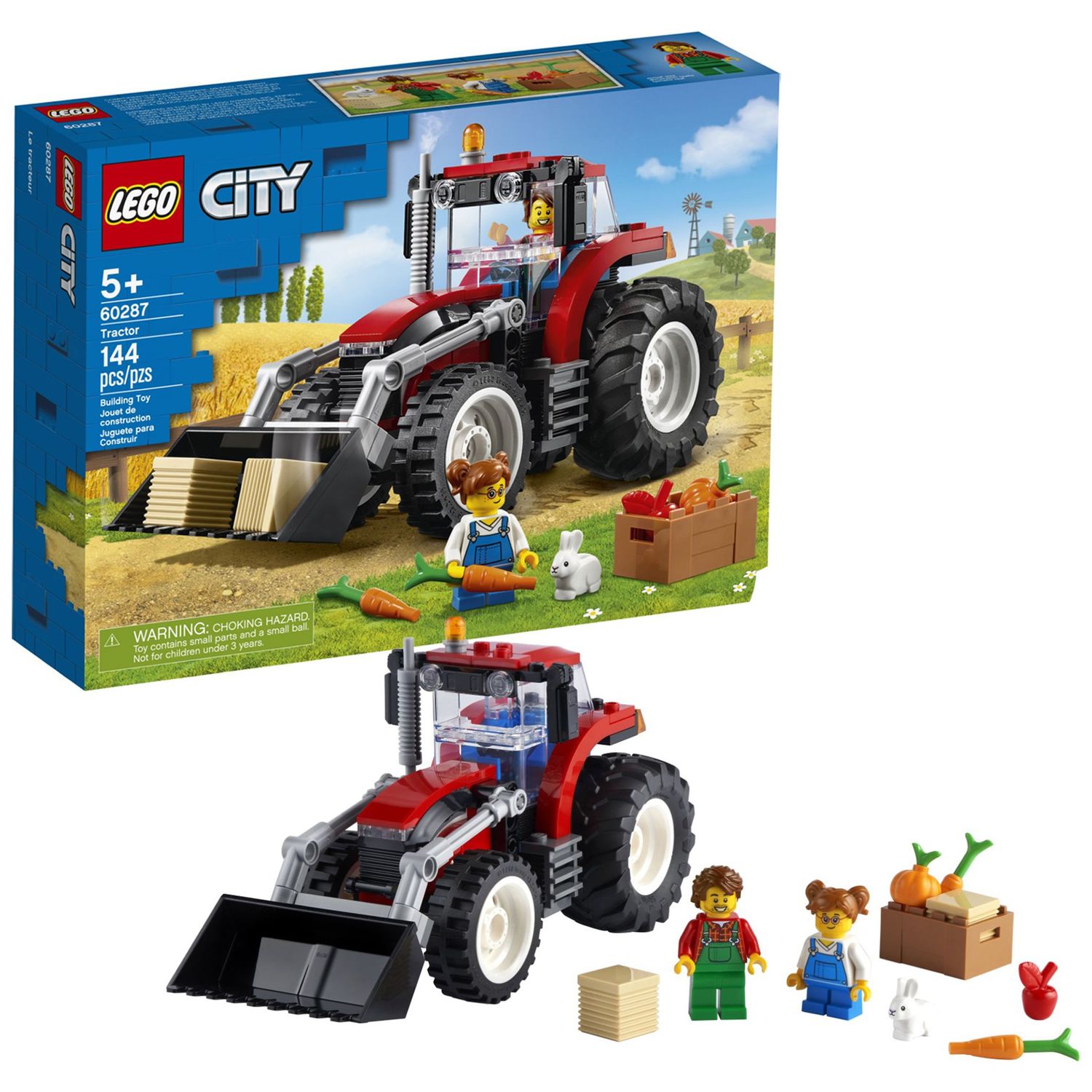 Lego 60287 Tractor - City multicolor | Platanitos
