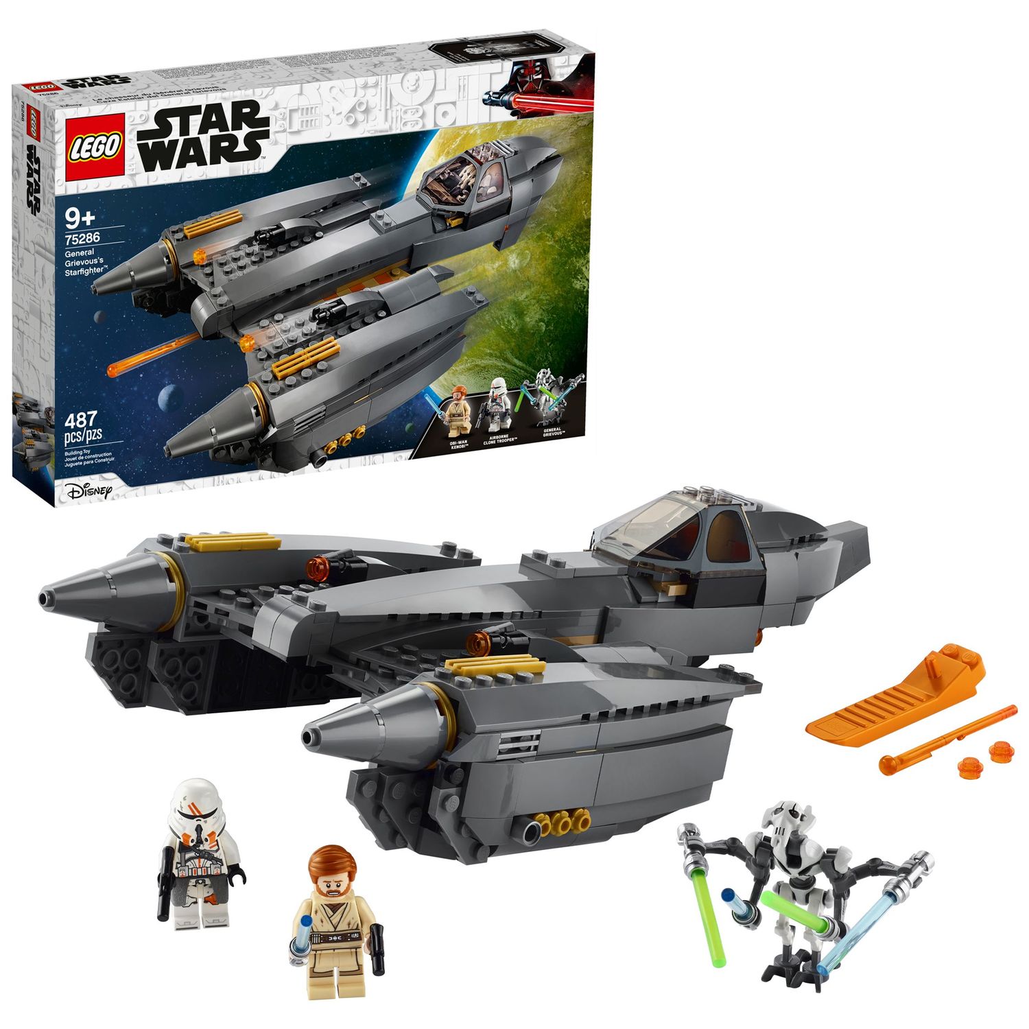 Lego 75286 Caza Estelar Del General Grievous - Star Wars multicolor ...
