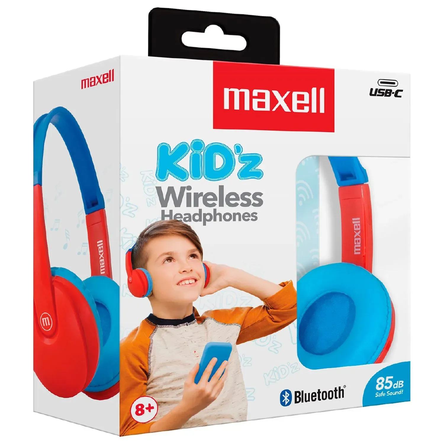 MAXELL Audífonos Bluetooth Maxell Hp-Bt350 Kidz Wireless Headphones ...