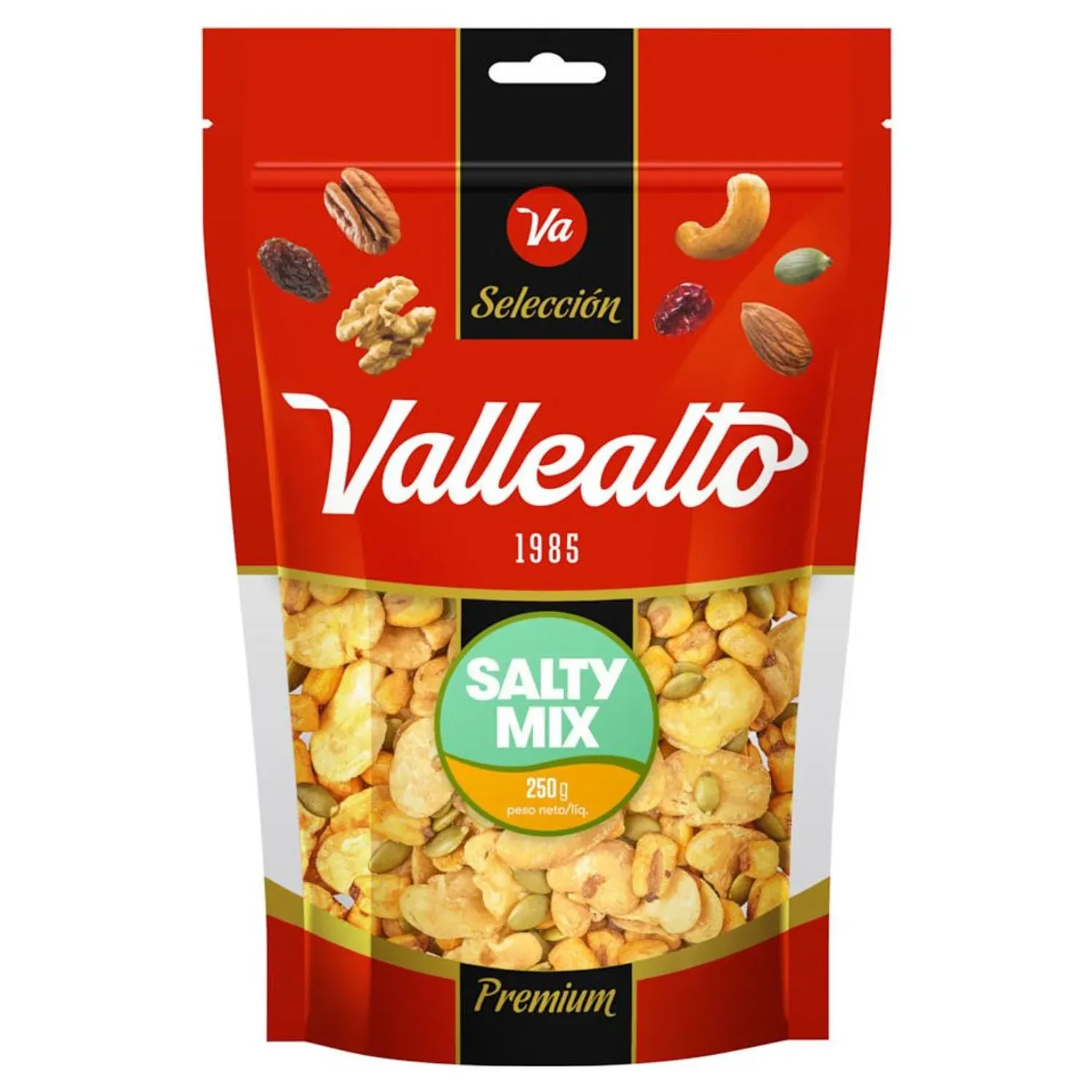 VALLEALTO Vallealto Salty Mix Dp X 250 G | Platanitos