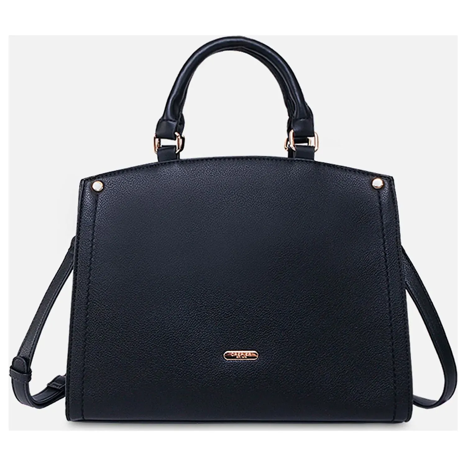 CREPIER Cartera Mujer Satchel Arienda Md negro | Platanitos