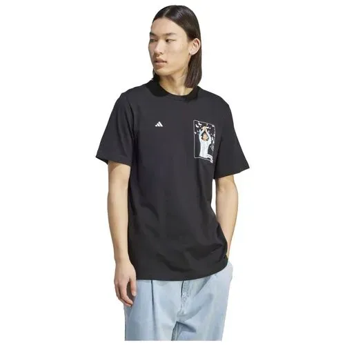 adidas Polo Futbol Hombre Messi Cny G T blanco | Platanitos