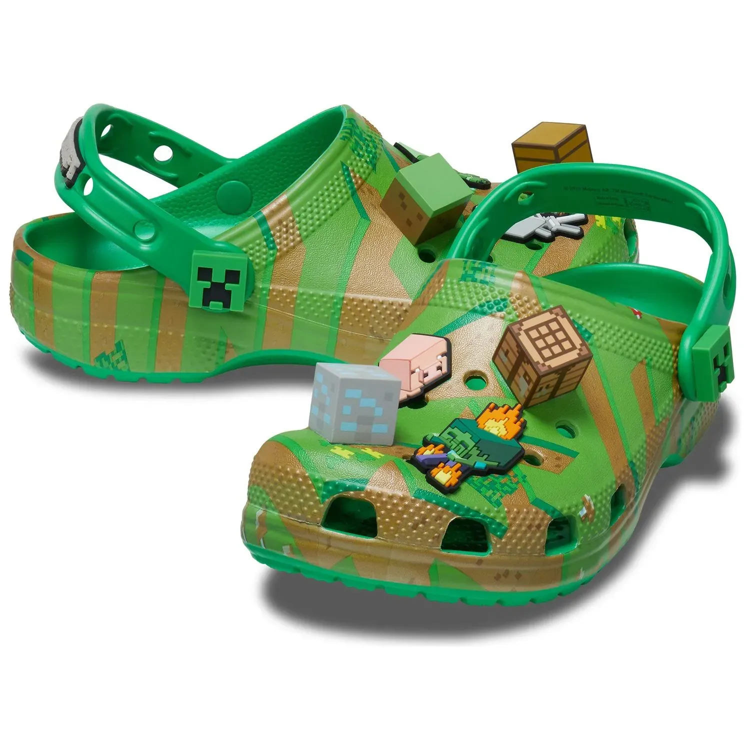 CROCS Crocs Niño Unisex Minecraft Elevated Clog multicolor | Platanitos