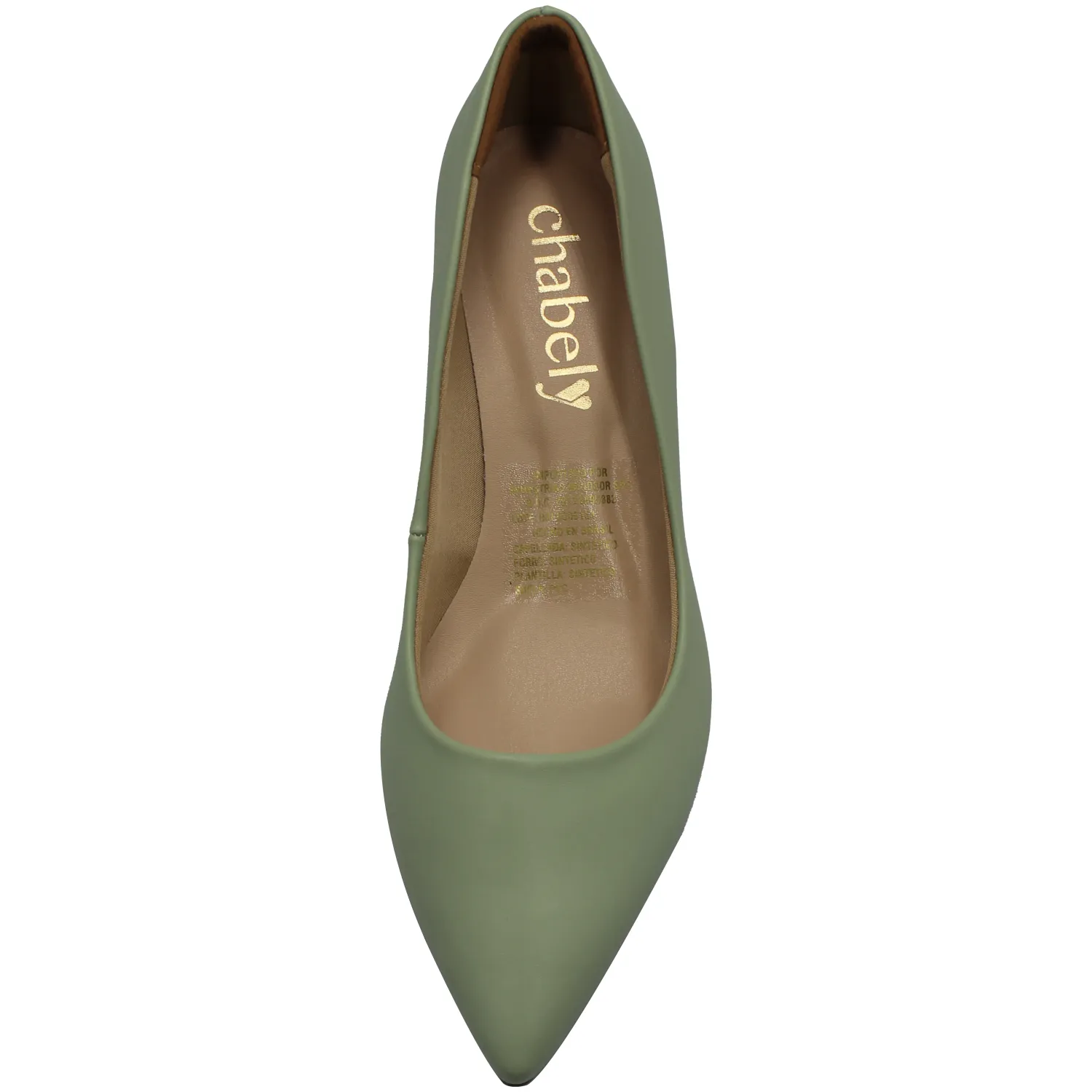 Estileto CHABELY Mujer Chabely 2yt0120 verde | Platanitos