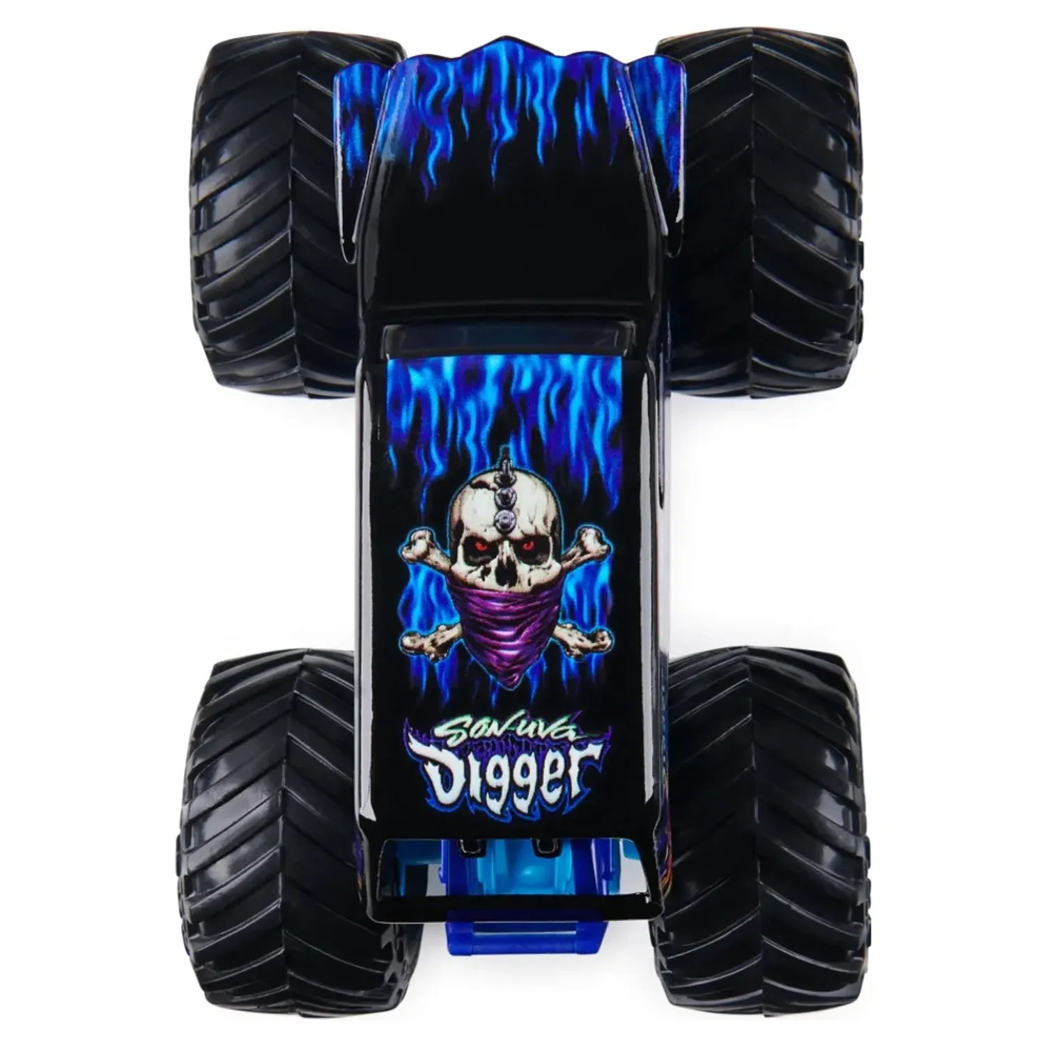 MONSTER JAM Vehiculo A Escala Son Uva Digger 1:64 Die Cast Monster Jam ...