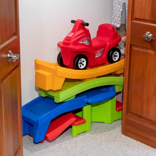 STEP 2 Mini Montaña Rusa Step 2 Apilable Con Carrito Rojo - Juego De ...