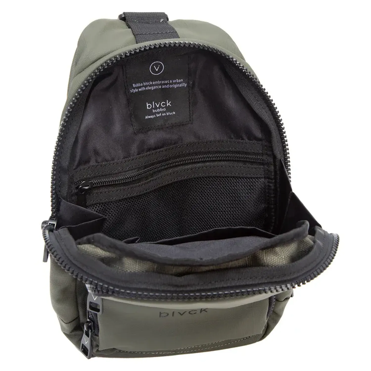 BLACK BUBBA Mochila Hombre Mini Beast Blvck Moss verde | Platanitos