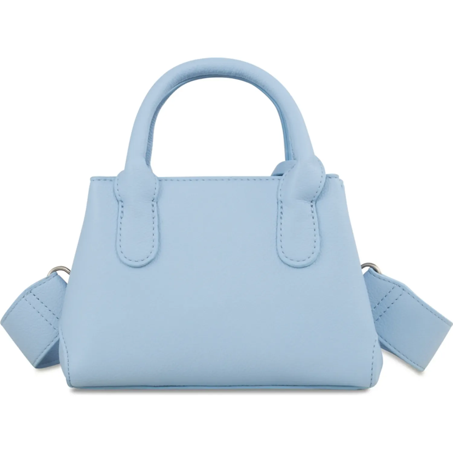 Cartera CREPIER Mujer Satchel Clara Mini celeste | Platanitos